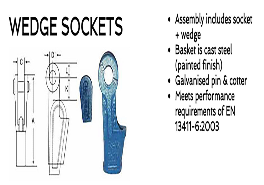 Wedge Socket – C & C Lifting Ltd Wedge Socket – C & C Lifting Ltd