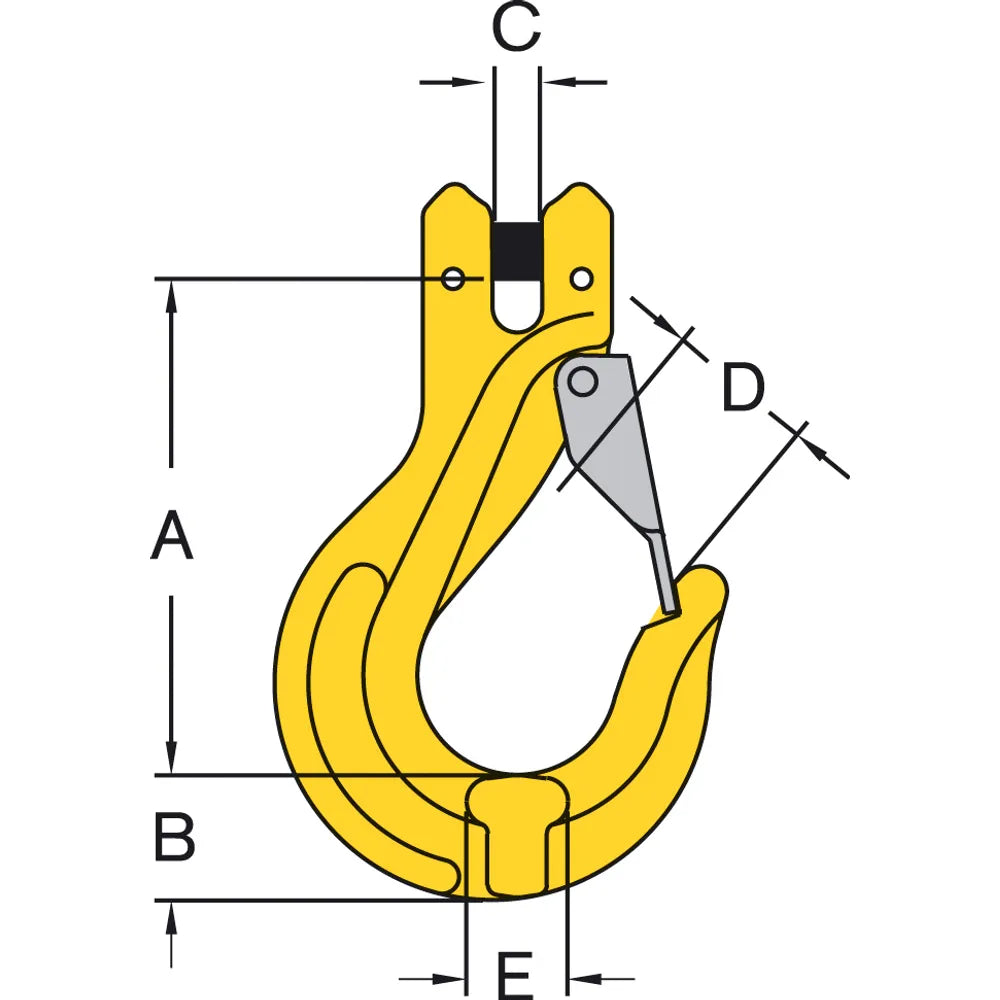 Clevis Sling Latch Hook – C & C Lifting Ltd