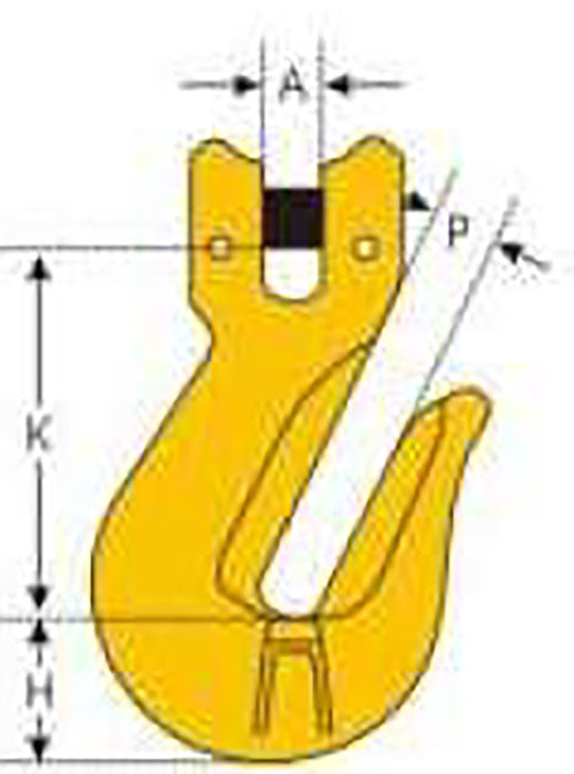 Clevis Grab Hook G8 – C & C Lifting Ltd