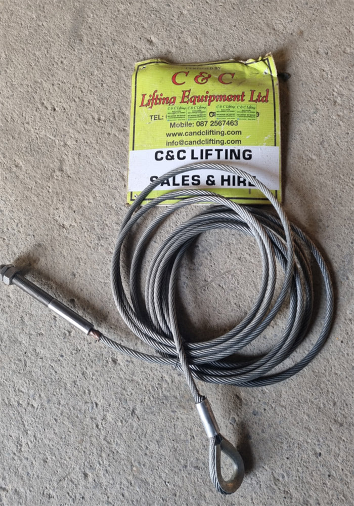 11mm rope single part one rope for 3.2tonne lift – C & C Lifting Ltd