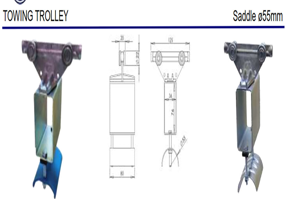 TOWING TROLLEY FOR FESTOON 2400-C-6 – C & C Lifting Ltd