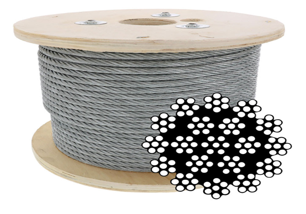 Wire Rope 19 x 7 Galvanised – C & C Lifting Ltd