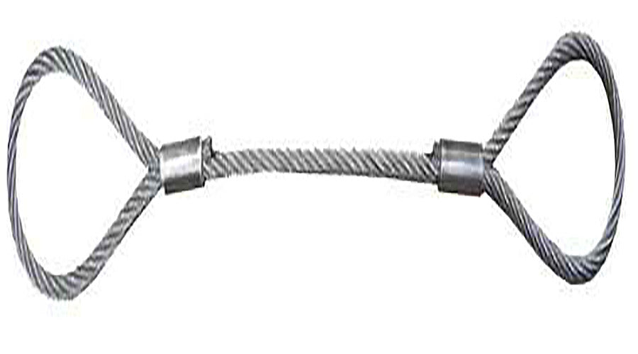 Wire Rope Sling Galvanised Complete with Soft Eye Each End – C & C ...